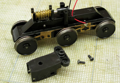 Bachmann Class 66: Modifying the Bogie Drive