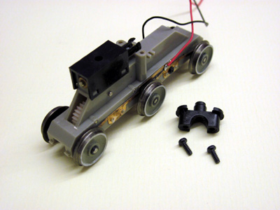 Modifying the bogie drive